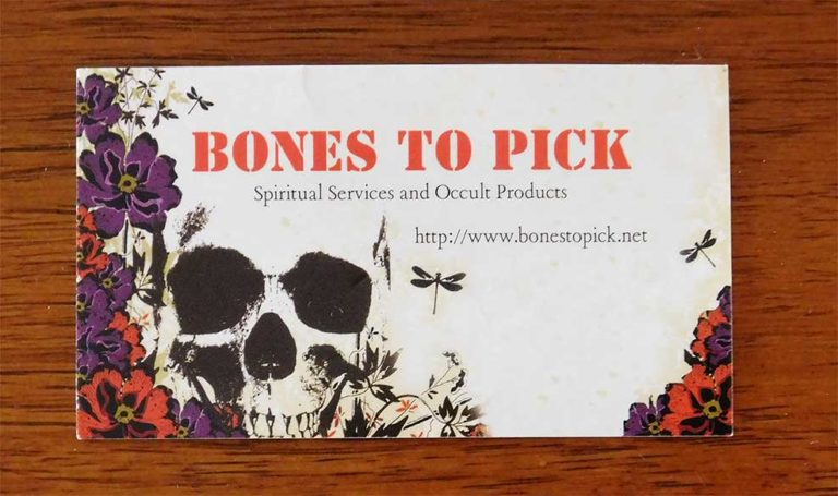 Bones, Shells, and Curios - Bone divination, bone reading, bone casting, conjure bones